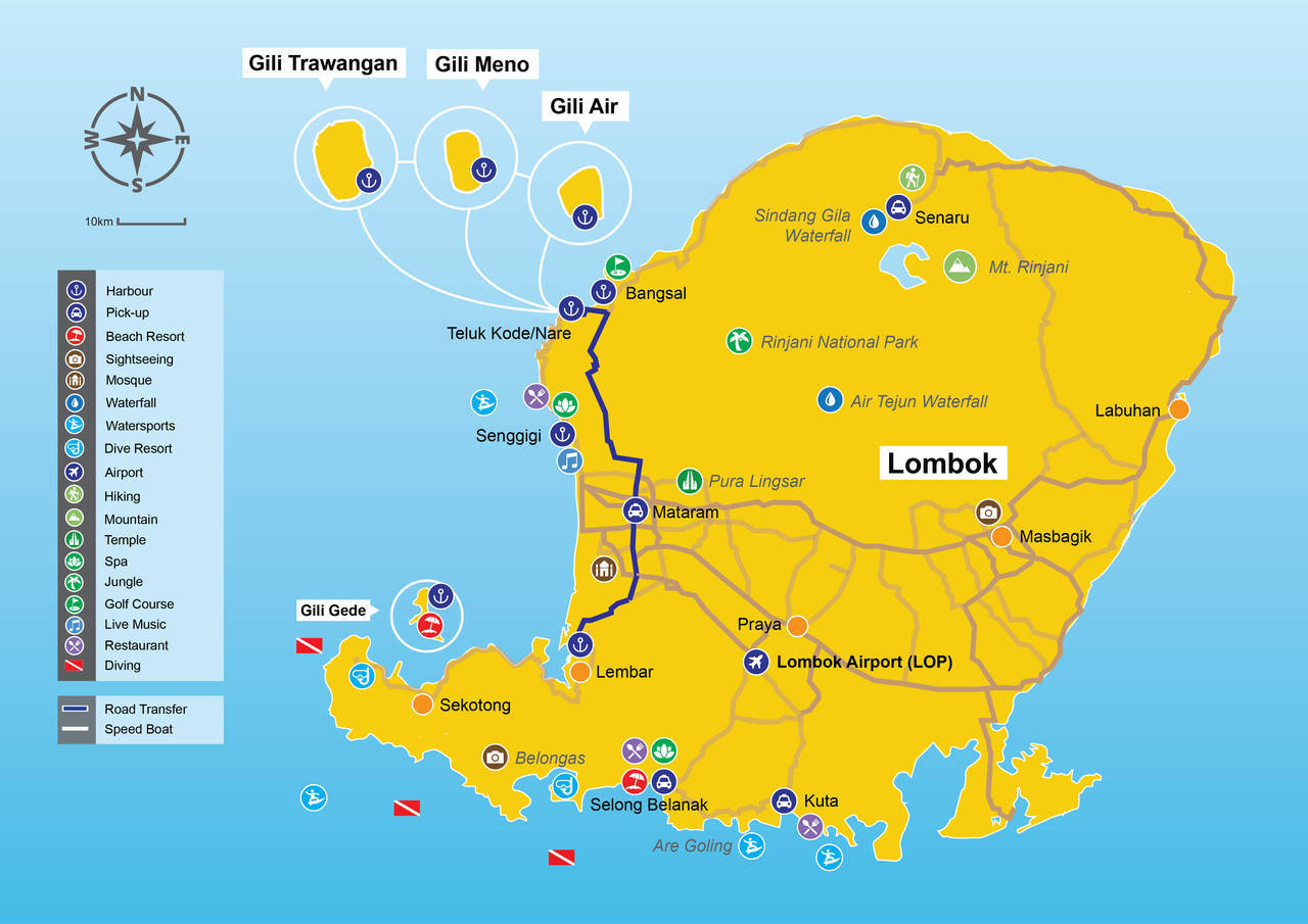 Lembar Harbour to/from the Gilis - Gili-islandtransfers.com